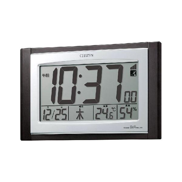 【商品名】 シチズン 置時計 パルデジットコンビ R096 【ジャンル・特徴】 大画面液晶に、落ち着きのある木目調のフレーム。電池交換お知らせ機能付き。 [ 8RZ096-023 ]