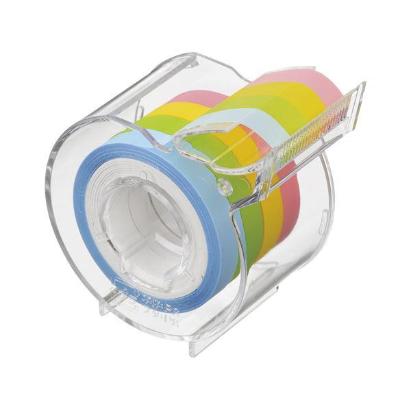 【商品名】 （まとめ） ヤマト メモックロールテープ 本体（フィルム） 4巻入 【×10セット】 【ジャンル・特徴】 貼ってはがせる全面粘着剤付きテープ型ふせん。フィルムタイプ。下を隠さずにメモができ、水まわりでの使用もOK。 [ RF-7...