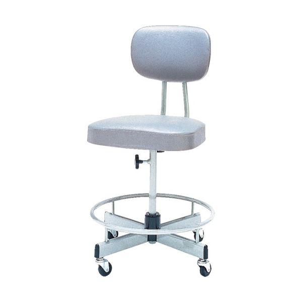 【商品名】 ノーリツイス 製図用チェア ビニールレザー グレー T-17 1脚 組立品 【ジャンル・特徴】 スタンダードタイプの製図用チェアです。 [ T-17 ]