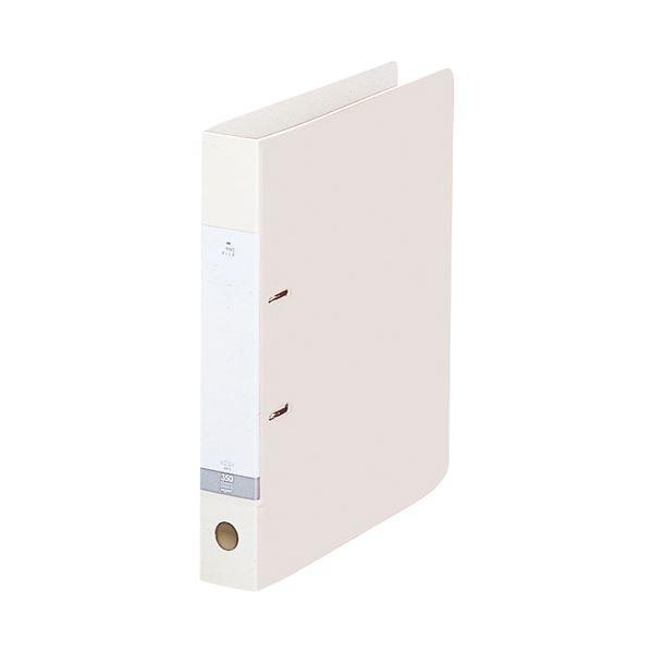 【商品名】 LIHITLAB D型リングファイル G2230 A4S 46mm 白 10冊