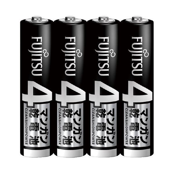 【商品名】 (まとめ) 富士通 マンガン乾電池 単4形 4本入 【×30セット】