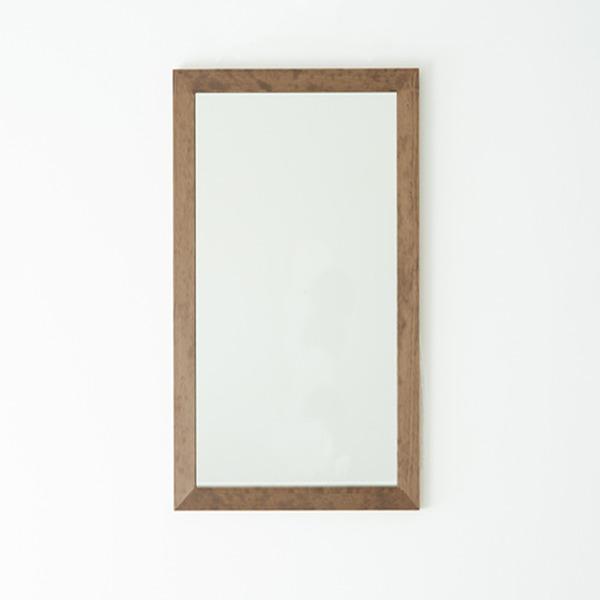 【商品名】 幅広枠ウォールミラー(60×108)(アンティークブラウン/茶) 天然木 姿見鏡 ワイド 高級感 木製 飛散防止加工 壁掛け 北欧風 ヴィンテージ 韓国インテリア 玄関 トイレ 洗面 日本製 完成品 NK-34 【ジャンル・特徴...