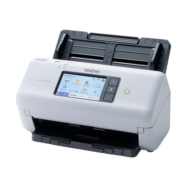 【商品名】 ブラザー JUSTIOドキュメントスキャナー A3(半折り対応) 600dpi ADS-4700W 1台 【ジャンル・特徴】 大画面液晶操作でクラウドにも対応 [ ADS-4700W ]