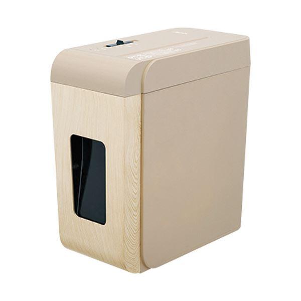 【商品名】 アスカ クロスカットシュレッダー A4木目調 SZK02WD 1台 【ジャンル・特徴】 静音革命48dB!デスクサイドにおすすめ! [ SZK02WD ]