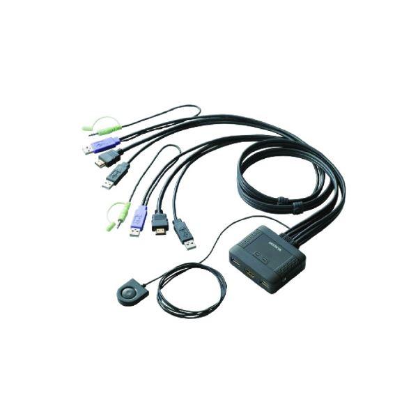 【商品名】 エレコム パソコン切替器 HDMI対応 KVM-HDHDU2