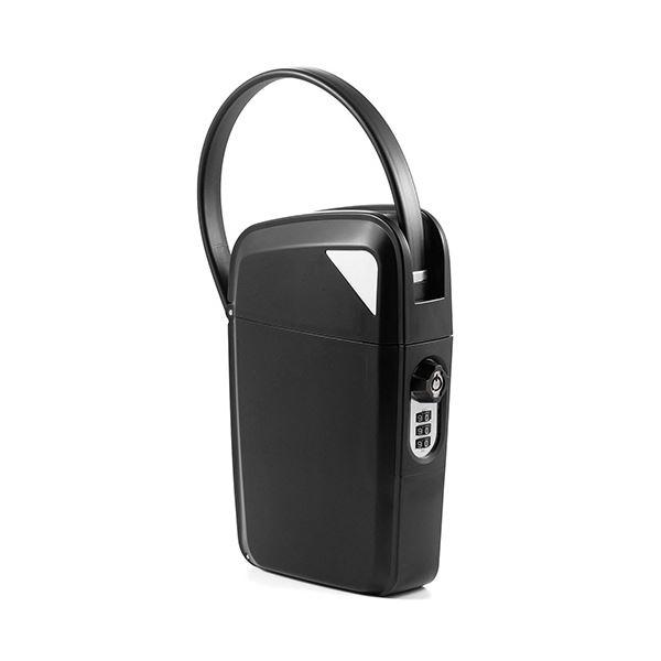 【商品名】 サンワダイレクト セキュリティボックス(3桁ダイヤル錠・キー付属・ワイヤー調整) 200-SL070 1個  [ 200-SL070 ]