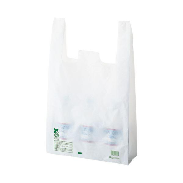 【商品名】 TANOSEEバイオマス配合レジ袋(乳白) 60号 1セット(1000枚:100枚×10パック) 【ジャンル・特徴】 バイオマス配合なので無償配布可能!環境に配慮したレジ袋。 [ TSHK-MWB10 ]