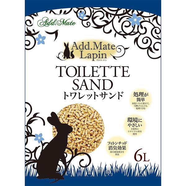 【商品名】 （まとめ）ラパン トワレットサンド 6L【×3セット】 (小動物用品) 【ジャンル・特徴】 銀イオン水の加工処理をしますので除菌作用があります。 [ A25299 ]