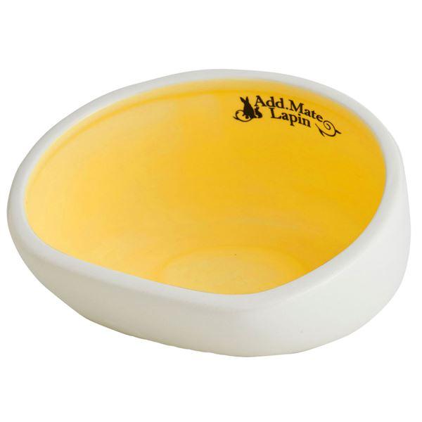 【商品名】 （まとめ）ラパン 食べこぼしにくい陶器製ラビットディッシュ【×3セット】 (小動物用品) 【ジャンル・特徴】 返しがあるからこぼれにくい [ A26518 ]