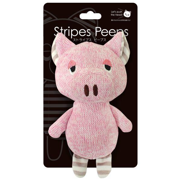 【商品名】 （まとめ）ストライプス ピープス ぶた【×5セット】 (犬用玩具) 【ジャンル・特徴】 ストライプ柄のかわいいぬいぐるみ！ [ SP-04 ]
