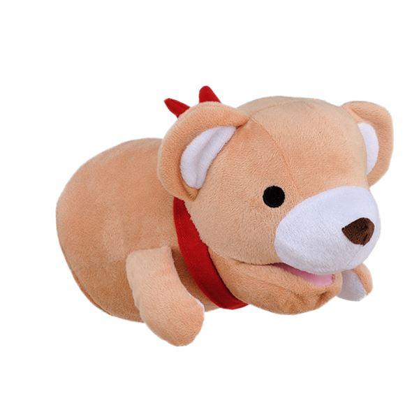 【商品名】 （まとめ）アニマルミトン HAPPY ZOO くま【×3セット】 (犬用玩具) 【ジャンル・特徴】 ゆかいなどうぶつたちと一緒に遊ぼう！