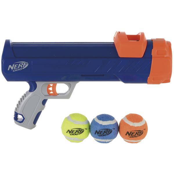 【商品名】 ナーフドッグ ストライクシューター 12i (犬用玩具) 【ジャンル・特徴】 愛犬と一緒に遊べる「コミュニケーション玩具」