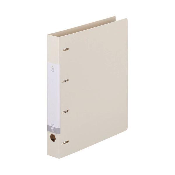 【商品名】 【まとめ】 LIHIT LAB. D型リングファイル4穴A4S 白 G1270-0 【×5セット】