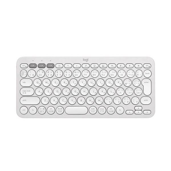 【商品名】 ロジクールPEBBLE KEYS 2 K380S オフホワイト K380sOW 1台
