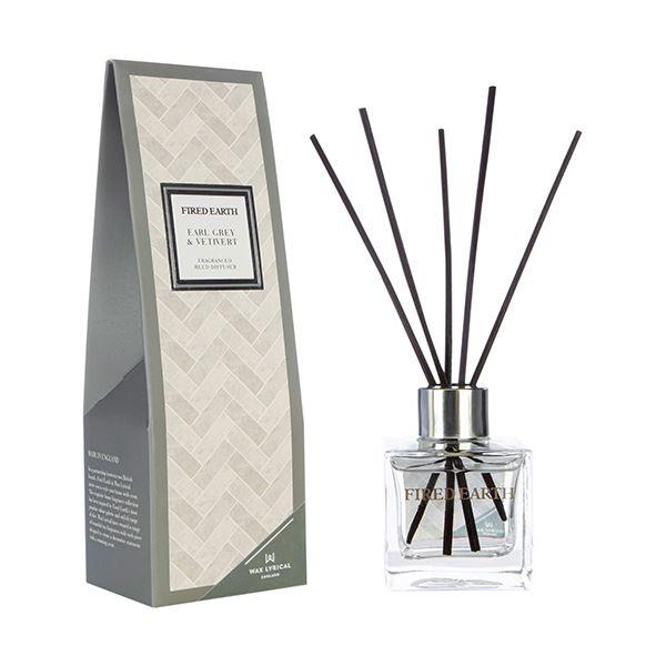 【商品名】 ワックスリリカルFIRED EARTH リードディフューザー アールグレイ＆ベチバー 本体 100ml WLFE2104 1セット