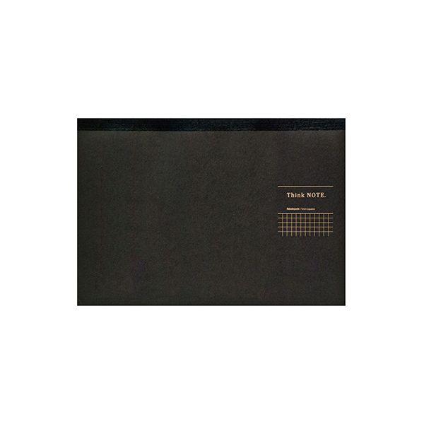 【商品名】 （まとめ） ナカバヤシ ロジカルシンクノート A4 ブラック／グレー RP-A402DN 【×5セット】  [ RP-A402DN ]