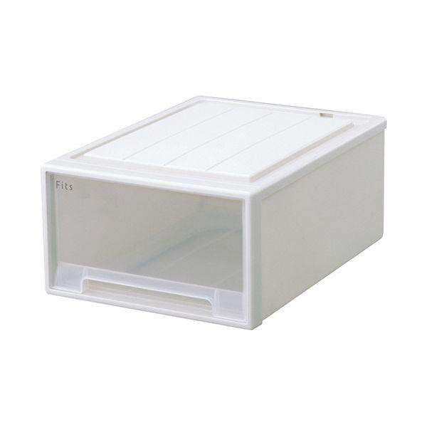 【商品名】 天馬 Fitsフィッツケース 53-39M ホワイトクリア 1個 【ジャンル・特徴】 選ばれ続ける安心のブランド、フィッツケース。 [ 110015654 ]