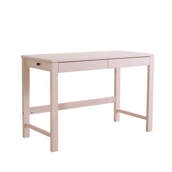 【商品名】 パソコンデスク ワークデスク 約幅110×奥行50×高さ72cm ホワイト 天然木 パイン材 引き出し サイドフック付 リビング 【ジャンル・特徴】 パソコンデスク 学習机 ゲーミングデスク ワークデスク PCデスク 勉強机 学...