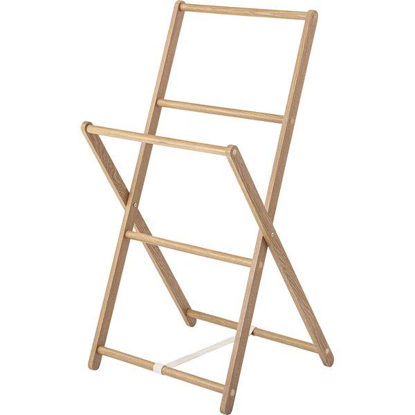 【商品名】 タオルハンガー ナチュラル （約W46×D42×H90cm） 組立式  [ MTK-352NA ]