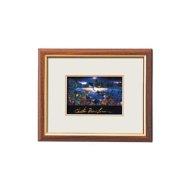 【商品名】 絵画額 Christian Riese Lassen クリスチャン ラッセン Harmony 額縁 額 フレーム 【ジャンル・特徴】 見るものを惹きつける絵をセットした、美しい絵画額 [ 30586 ]