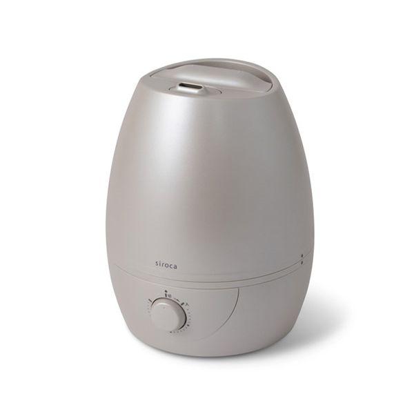 【商品名】 シロカ 5L加湿器 SD-C213(CH) パールグレージュ 【ジャンル・特徴】 1回の給水で、最大で24時間の連続加湿が可能 [ SD-C213(CH) ]