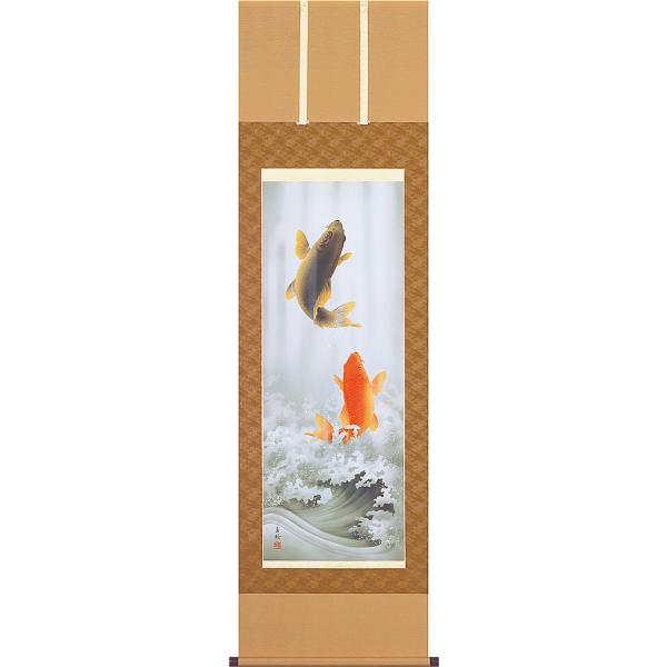 サイズ・掛け軸サイズ：幅54.5X高さ約190cm商品説明・受注生産品に付き、ご入金確認後発送に平日で約２〜３か月かかる場合があります。・メーカーに在庫がある時は、ご入金確認後約１週間で発送します。・お急ぎのかたは「ショップへ相談」からメー...