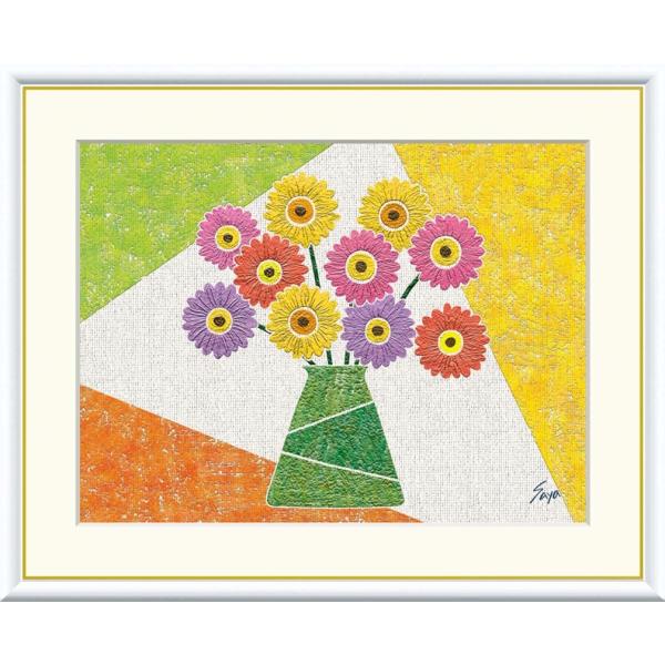 材質・本紙：新絹本・額縁：樹脂製仕様・本紙（絵画）、マット、額縁、吊り金具、紐、ケース ※前面カバー：アクリルなし、ガラスなしサイズ・額縁外寸：F4号 約420X340X15mm、F6号 約520X420mm、F8号 約610X495mm・...