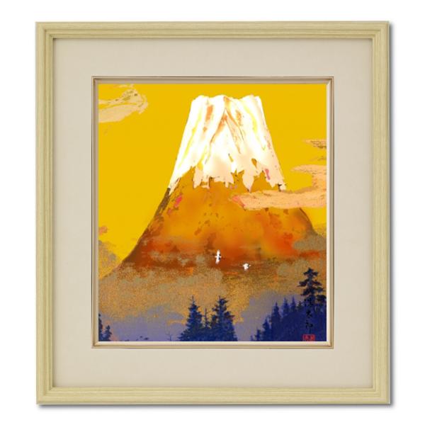 新作紹介ジーグレー版画のみの販売です。弊社で額装して納品の場合、マット、額縁をオプションで追加してください。サイズ 色紙　絵寸法 273×242mm仕様 ・ジーグレー版画商品説明 ・吉岡浩太郎版画について　色の美しさ、絵の内容のわかりやすさ...