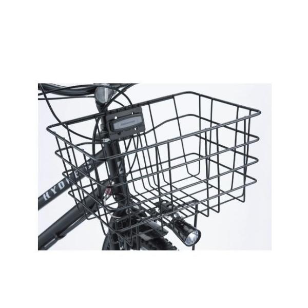 ■スタイリッシュなブラック仕様。・材質：スチール・製品寸法：タテ197mm、上面ヨコ380mm×奥行280mm、底面ヨコ330mm×奥行230mm備考※フロントチャイルドシート（FCS-HDB2）との併用はできません。※取付け用バスケットス...