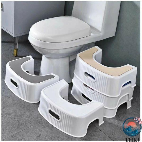 トイレ踏み台 子供トイレトレーニング トイレステップ 補助踏み台 補助便座 踏ん張り台 足置き台 多機能 持ち運び 収納便利 キッチン トイレなどに適用 滑り止め