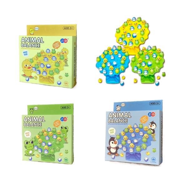「アニマルバランスゲーム」は、家族や友達と一緒に楽しめるドキドキのゲームです！かわいい動物たちがハラハラドキドキ。シンプルなルールで、小さなお子様から大人までみんなでワイワイ盛り上がれますよ。パーティーや集まりにぴったりのアイテムです！３個...