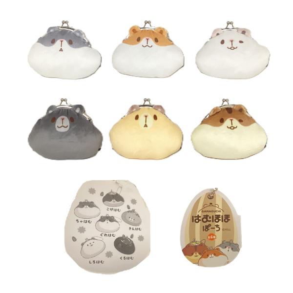 かわいいがまぐち財布です☆１個からの販売です、６個セットではございません。本体サイズ： 約　120ｍm×100mm×45mmパッケージ： 袋入り色・形： 6柄あり　(柄は選べません)１個からの販売です、６個セットではございません。６個ご注文...