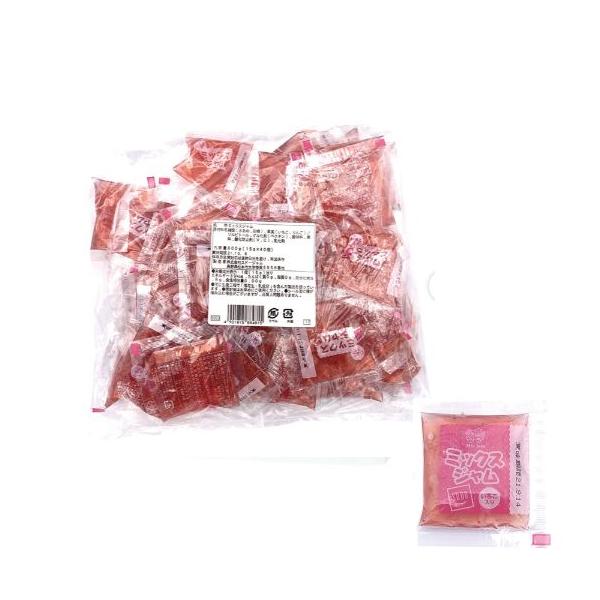 ミックスジャム（袋詰） 15g×40個入【外装サイズ】２３０×２２０×２６ｍｍ【最終加工地】日本（長野）【１個の大きさ】１個　約６９×５８×６ｍｍ【調理方法】そのままご使用ください。【商品特徴】個食用ポーションのミックスジャム（いちご入り）...