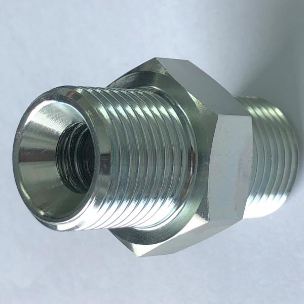 ★形状アダプタ★材質鉄製　★接続ネジ種類G×G★管接続口径G1×G1★圧力38MPa★用途油圧機器、油圧配管、水配管他に接続