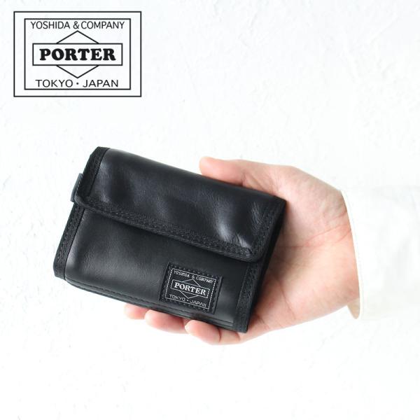 item information品番： 023-01084商品名：吉田カバン ポーター アルーフ　ウォレットシリーズ　案内 ：軽く手触りの良いカーフを贅沢に使ったカジュアルなレザーシリーズ。コストパフォーマンスの良さも魅力的です。上質なカー...