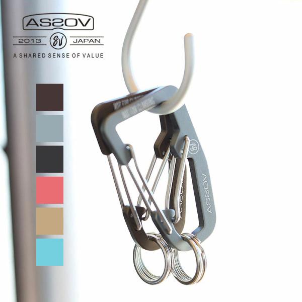 item information品番：201700品名：AS2OV アッソブ DOUBLE CARABINER ダブルカラビナ 201700シリーズ　案内：【商品について】本体にアルミニウム素材を使用し、アルマイト塗装を施したAS2OVオリ...
