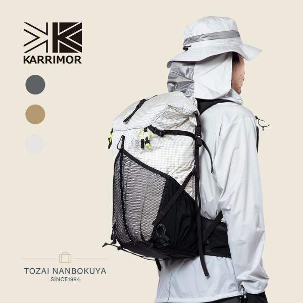 素材N100D X-GRID R/S NY(ナイロン 89%・ポリエチレン 11%)サイズH57×W29×D23cm重さSサイズ：940g、Mサイズ：950g仕様＜特徴＞ワンドポケットフロントアクセスフロントポケットポールキャリア付き＜容量...