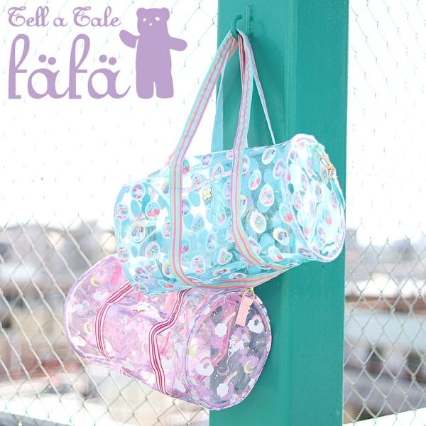 品番：6143-2005品名：AMY | PVCボストンバッグカラー：プードル / ユニコーン素材：塩化ビニール、ポリエステル、真鍮、ナイロン 【中国製】サイズ：幅36cm x 直径21cm持ち手 54cm(ファスナー部分からのぐるりの長さ...