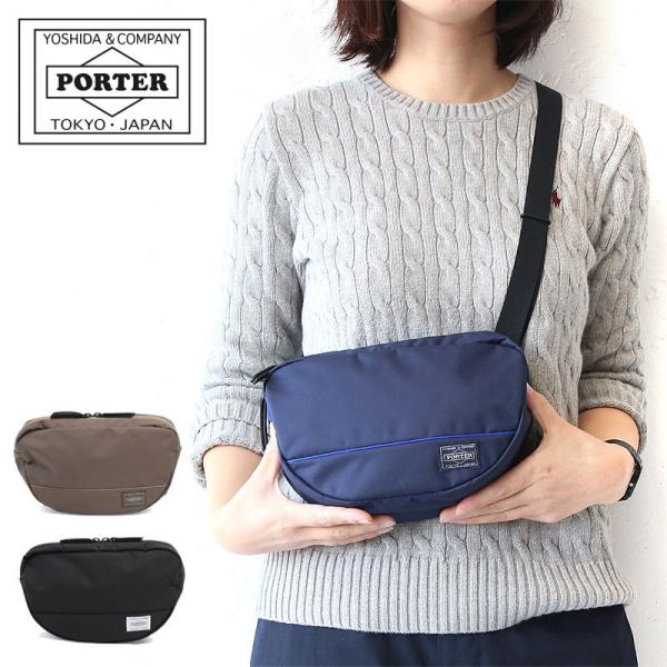 item information品番：751-28179(※こちらの商品は全て新仕様です。)品名：ポーター ムース ショルダーバッグ　Lシリーズ　案内：手触りが良く発色の良い軽量なポリエステル素材を使用し、シンプルなデザインに仕上げたカジュ...