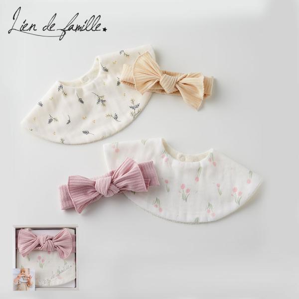 品番：k55-072k55-036素材：【スタイ】綿100％【ヘアバンド】ポリエステル72％、レーヨン24%、スパン4％サイズ：【スタイ】首まわり約27cm、首下から裾まで高さ約11cm、幅（平置き）約30.5cm【ヘアバンド】横17.5c...