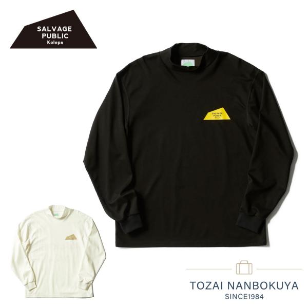 品番：svka4007品名：サルベージパブリックコレパ ケハウパ アイスモック モックネック ロングスリーブカラー：ホワイト / ブラック素材：綿55％、ナイロン45％サイズ：M/Lの順に記載着丈：70/72(cm)肩巾：50/52(cm)...