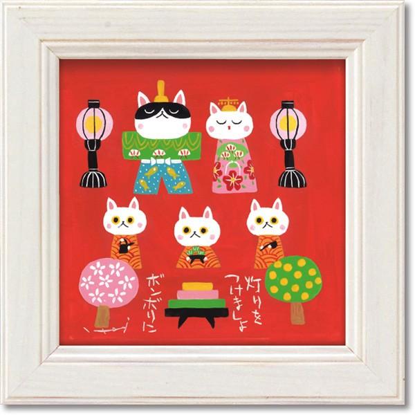 糸井忠晴の心温まるメッセージ付ミニアート。作家：糸井 忠晴（日本男性作家）奈良町の墨彩画家。ファンから元気になる絵と親しまれる。古き町屋の情緒とそこに住むのら猫や四季をテーマに描く。