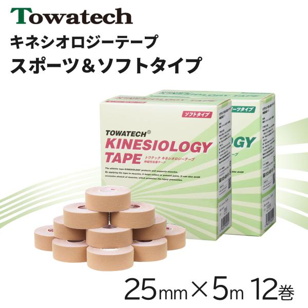 安くて、納得の品質！トワテックキネシオロジーテープは自社開発商品のため品質を落とさず、低価格でご提供しております。より通気性に優れたソフトタイプと激しい動きでも剥がれにくいスポーツタイプをご用意していますので、肌質やシチュエーション、目的な...