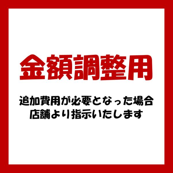 コチラは、プリント代等で調整する際のページになります。商品の掲載価格以外に費用が発生した場合はこちらをご一緒にカートへ入れて頂き、ご購入をお願いいたします。※ストアから指示をいたします。■453円の追加の場合オプション項目【100円】を4つ...