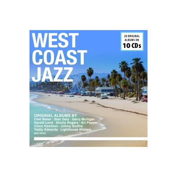 【発売日：2024年07月12日】ご注文後のキャンセル・返品は承れません。発売日:2024年07月12日/商品ID:6427014/ジャンル:JAZZ/フォーマット:CD/構成数:10/レーベル:Fermata/タイトル:West Coas...