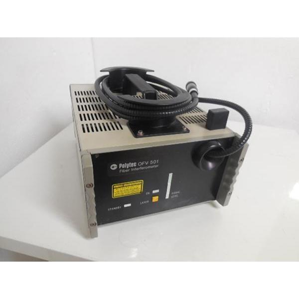 ■外形寸法：幅235×奥行320×高さ145（mm）■メーカー：ポリテック■商品名：ファイバインターフェロメータ■商品型番：OFV501【状態など】■引き取りまで使用されていた物です。当方ではテスト出来る環境がないため稼働確認はしておりませ...