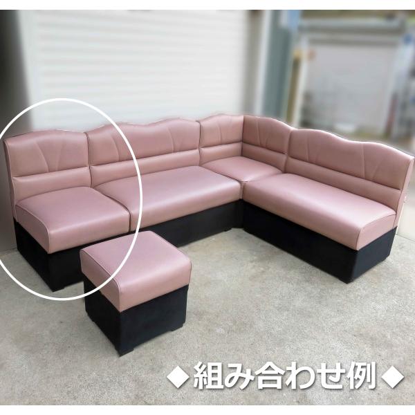 業務用 ボックス ソファ ◆ 1人掛け 在庫8 ◆ 幅460×奥行560×高さ730mm 座面高さ400mm ◆ カラオケ スナック バー 待合室 ロビー 病院 サロン◆落ち着いた色合いのシステムソファの 一人掛けソファ。◆沈み込みず、優し...