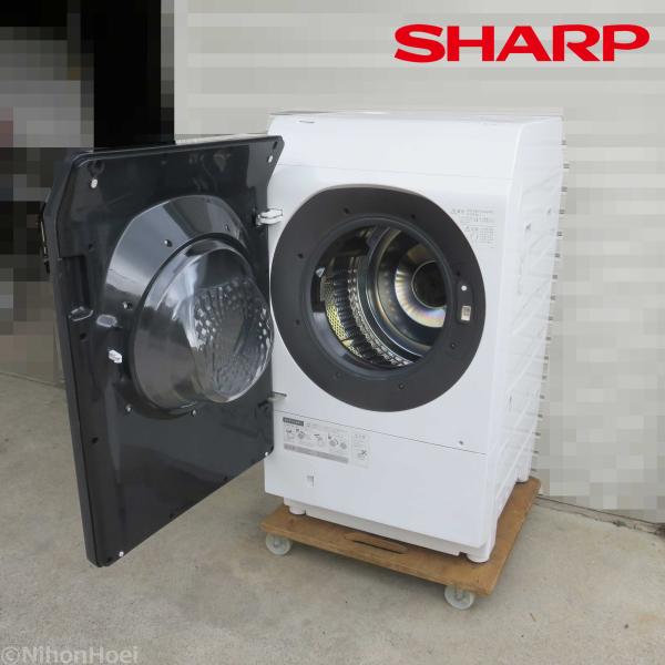 シャープ ドラム式洗濯乾燥機 11kg 左開き ◆ 幅640×奥行727×高さ1115mm ◆ ES-W113-SL 2020年◆「ハイブリッド乾燥方式」で省エネでふんわり仕上げ。◆プラズマクラスター搭載で衣類や洗濯槽を除菌。衣類についた花...