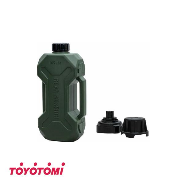 ・品番 ： GM-TKNZ1・色 ： オリーブグリーン (G)・外形寸法 ：[タンク] 高さ334 × 幅165 × 奥行80mm[給油ノズル] 高さ53.5 × 幅69 × 奥行69mm・材質 ：[本体] ポリエチレン[給油ノズル本体] ...