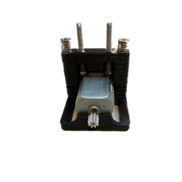 モーターの着脱が楽でしっかり固定できます※バネは別売りです